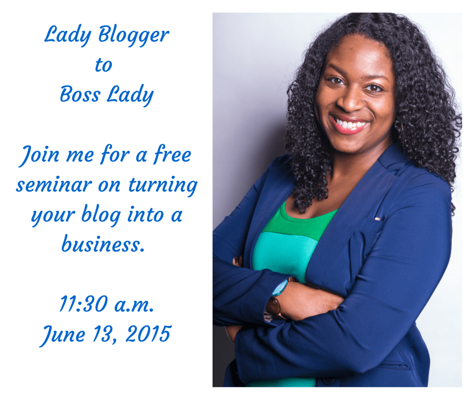 Lady Blogger to Boss Lady - See Jane Write